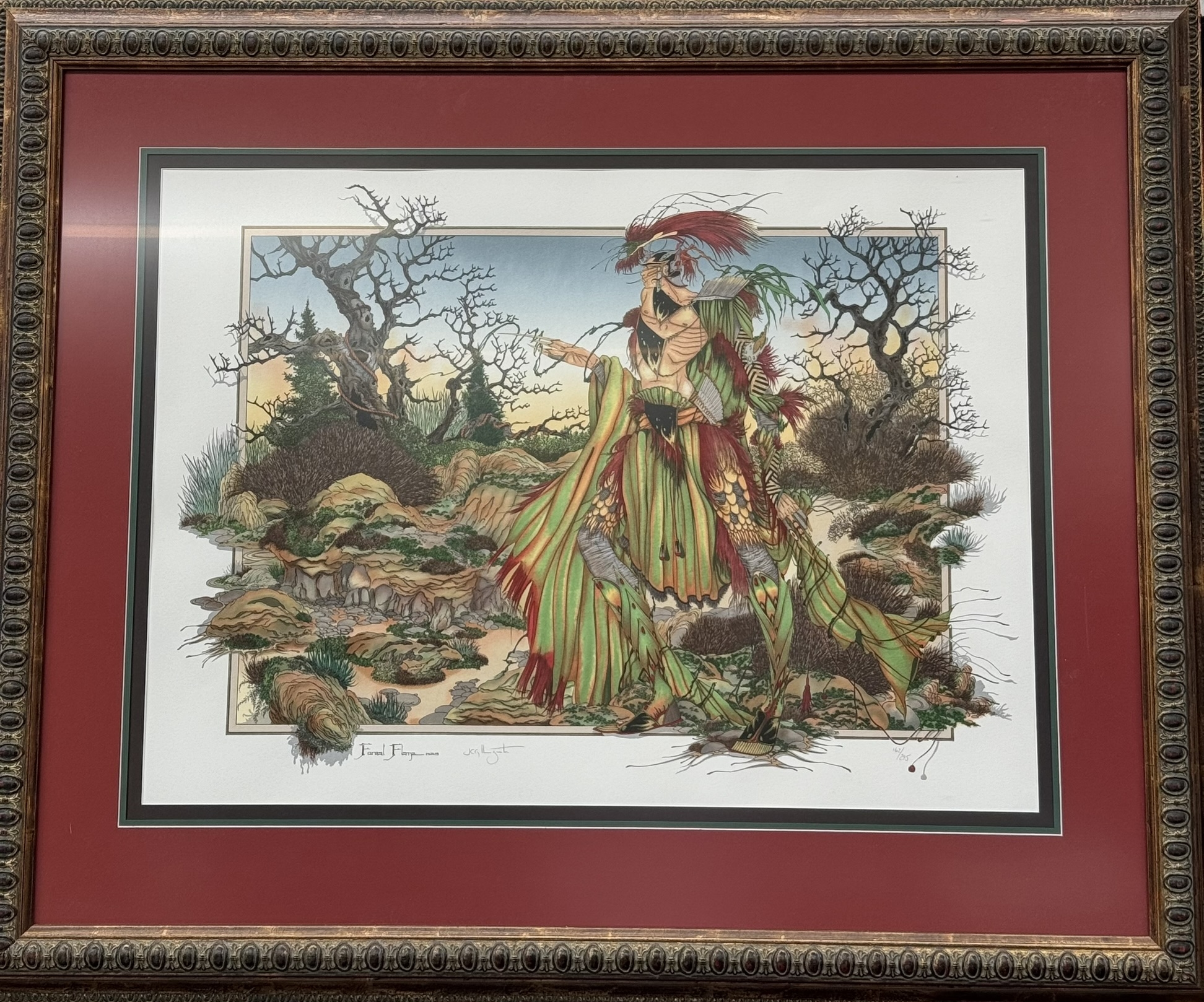 Graham Illingworth | J C Graham Illingworth Forest Flame A limited ...