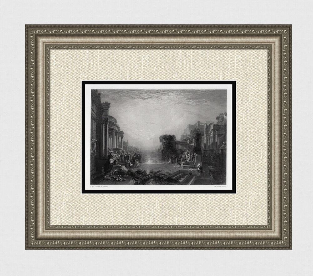 Joseph Mallord William Turner | Antique engraving on wove paper after ...