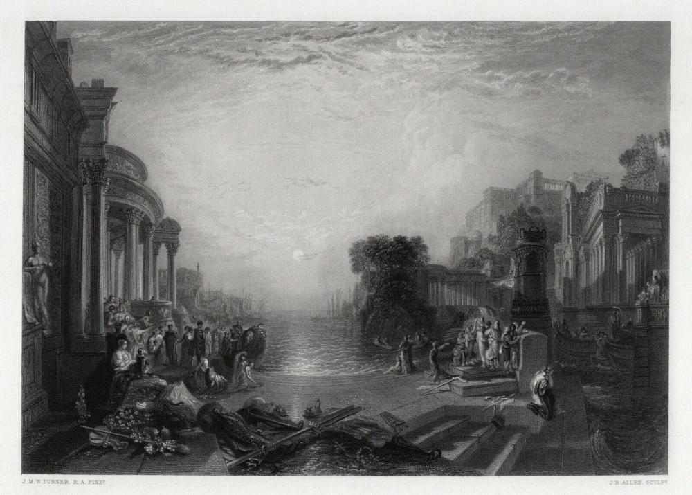 Joseph Mallord William Turner | Antique engraving on wove paper after ...