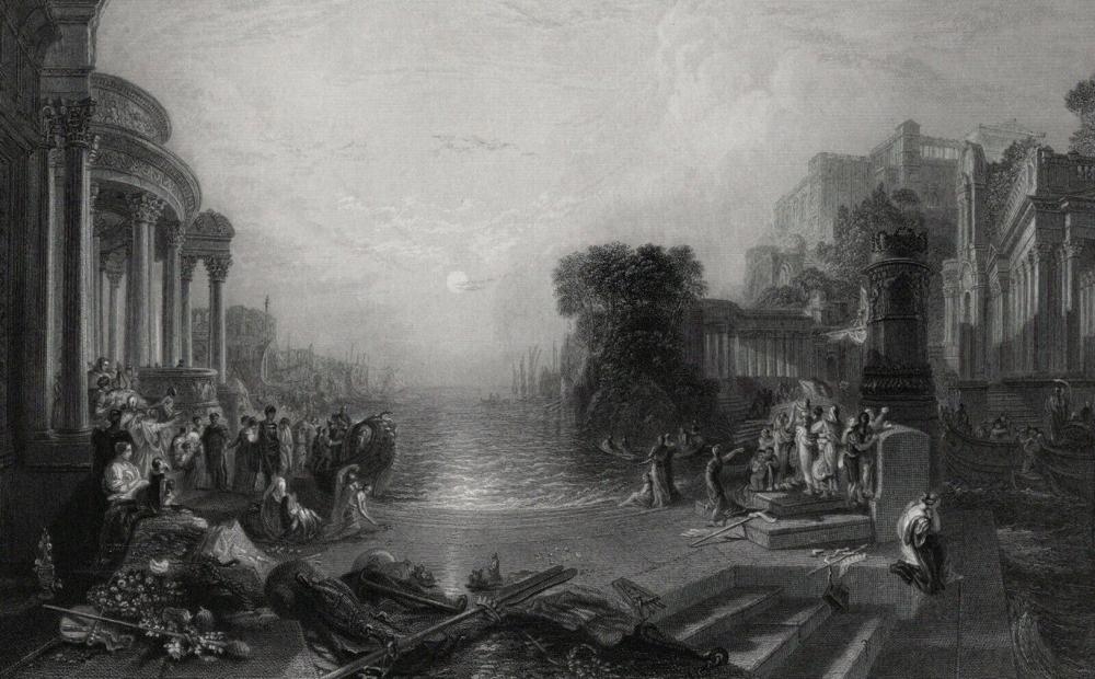 Joseph Mallord William Turner | Antique engraving on wove paper after ...