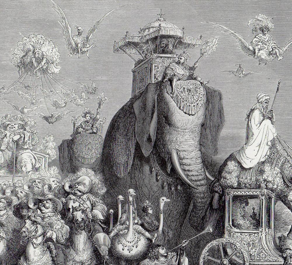 Gustave Doré | Antique wood engraving on thick wove paper after the ...