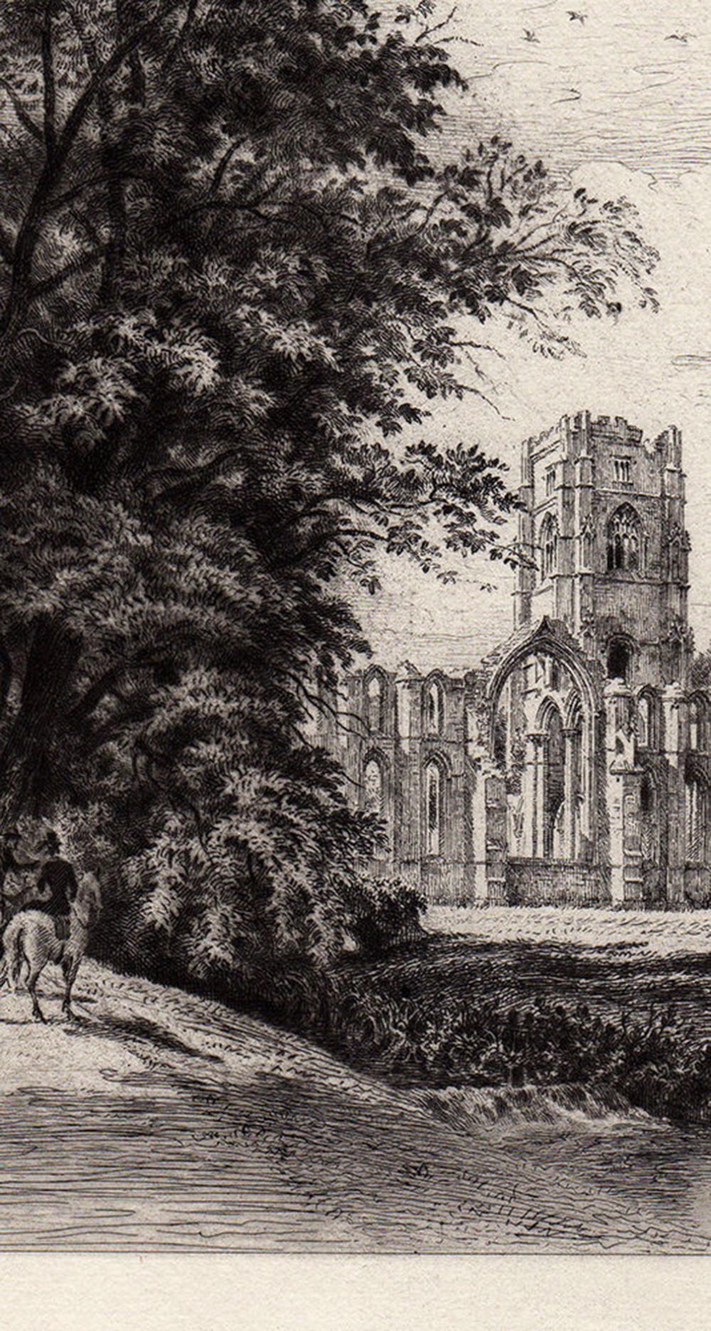 Alfred Louis Brunel Debaines | Antique etching on thick laid paper ...