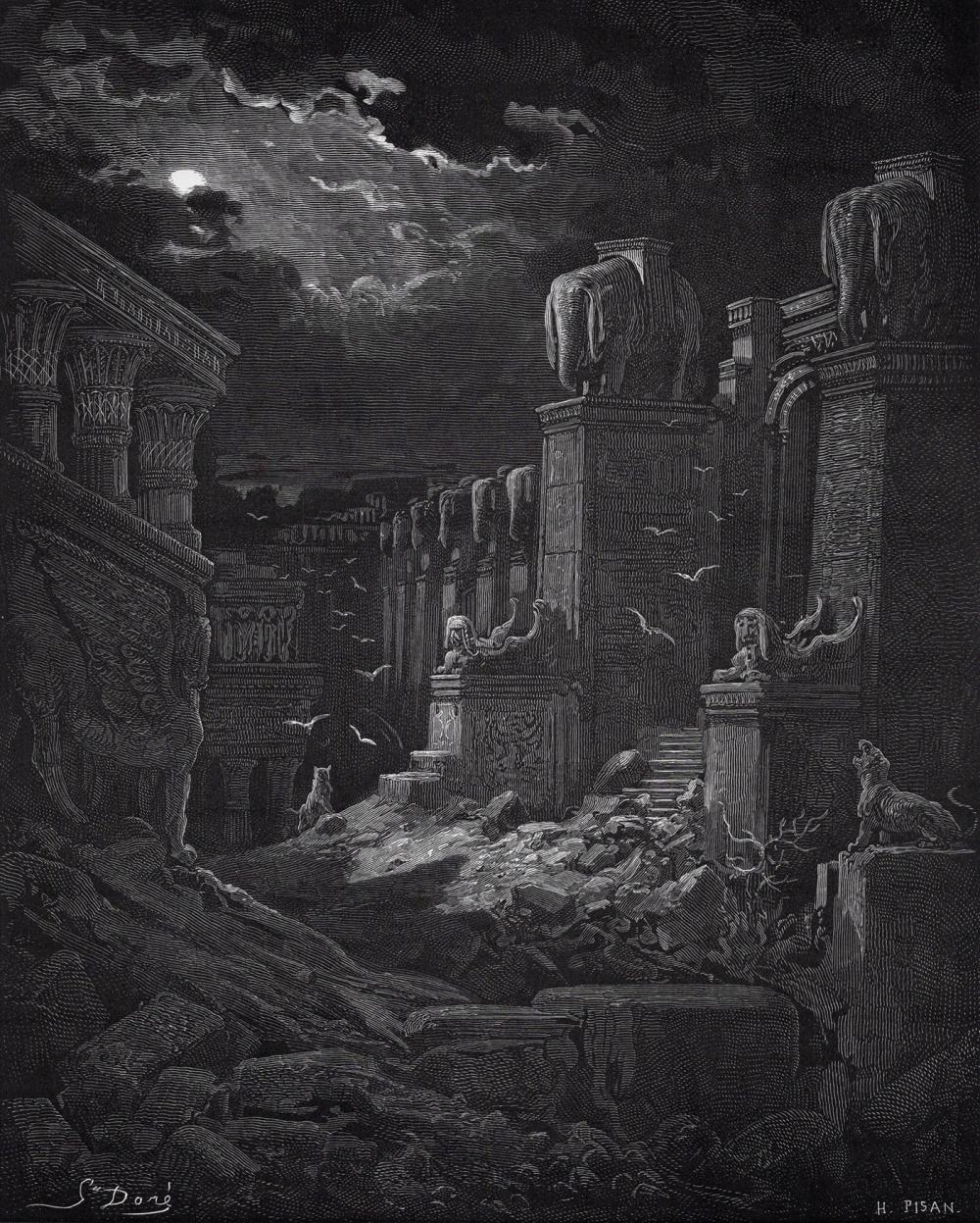 Gustave Doré | Antique Wood Engraving on wove paper after the original ...