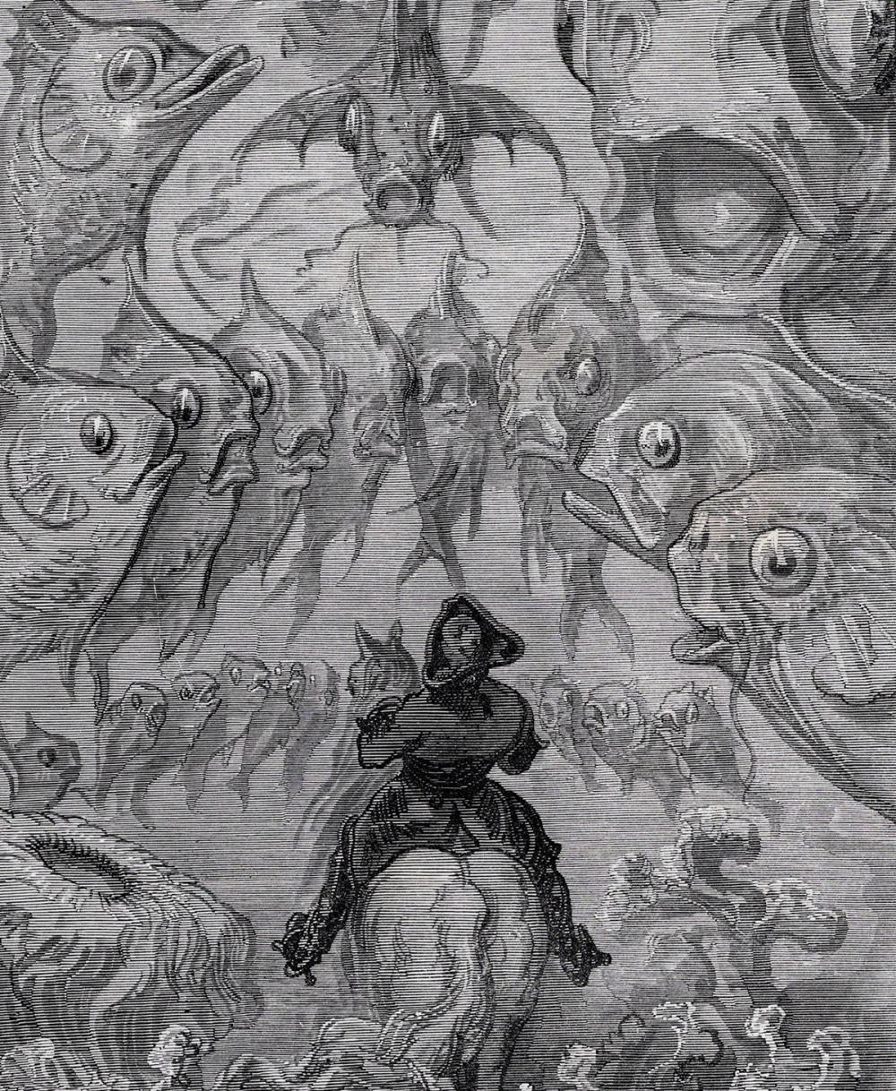 Gustave Doré | Antique Wood Engraving on wove paper after the original ...