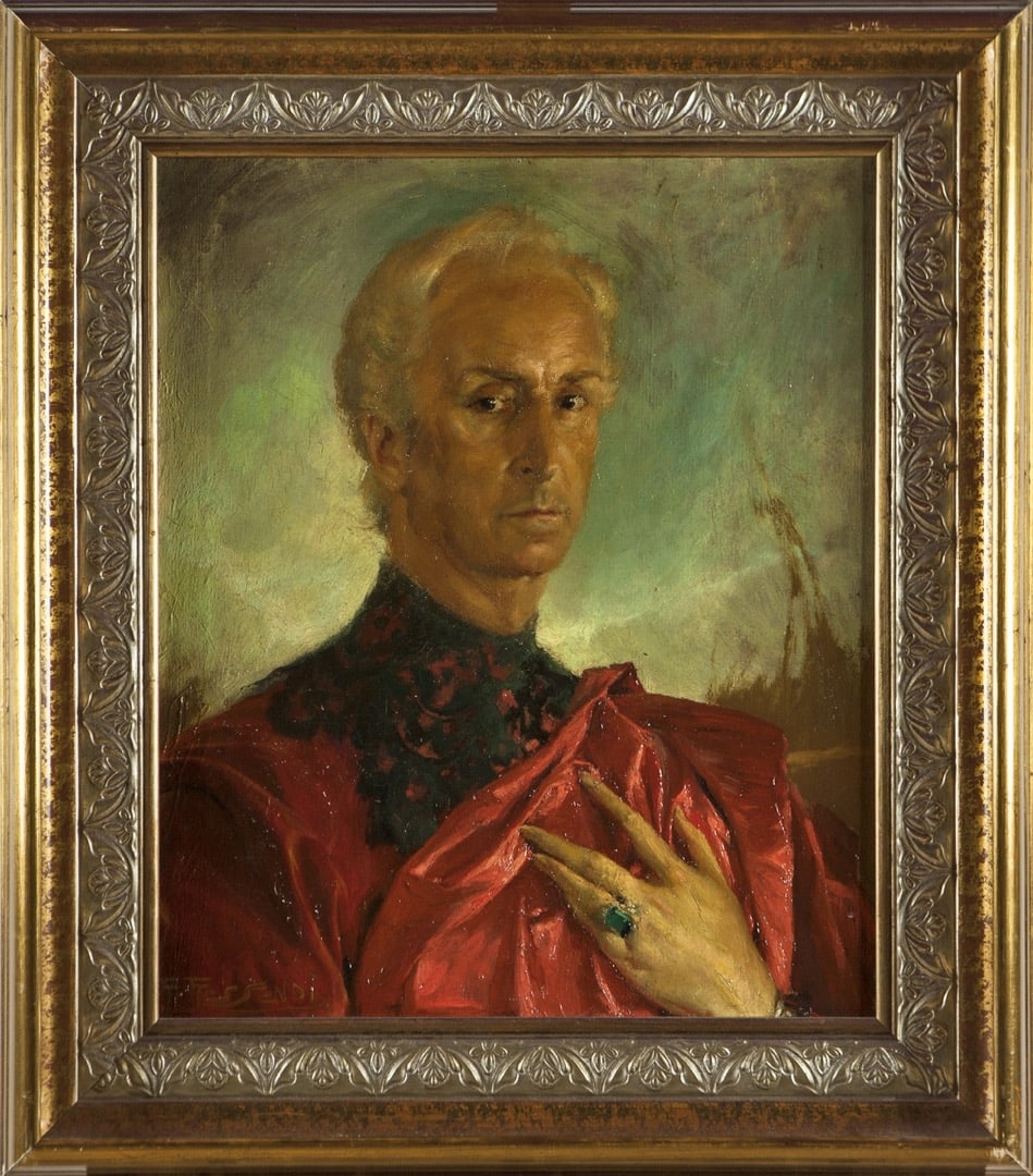 Baldomero Romero Ressendi | Portrait of a man | MutualArt