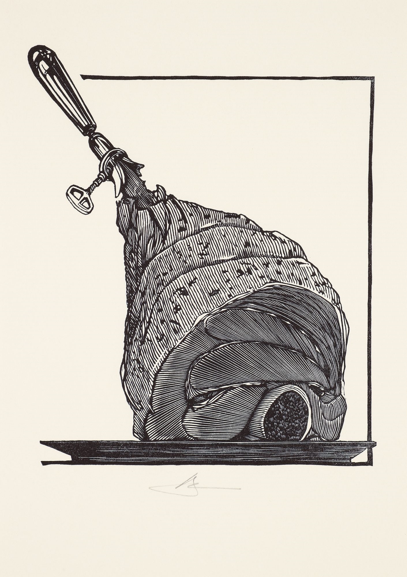 Barry Moser | 2 Barry Moser Alice in Wonderland wood engravings (Circa ...