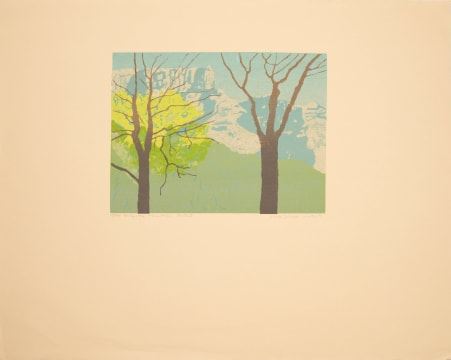 Alice Goldin | Below the Mountain, State I (91) | MutualArt