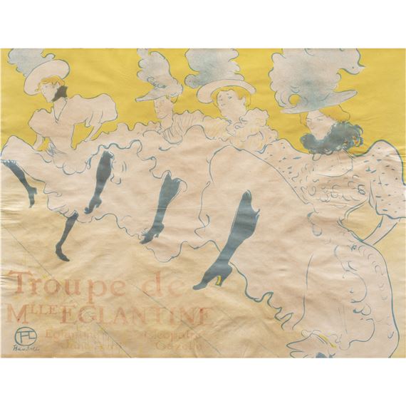 Henri de Toulouse-Lautrec | La Troupe de Mademoiselle Eglantine (1895 ...