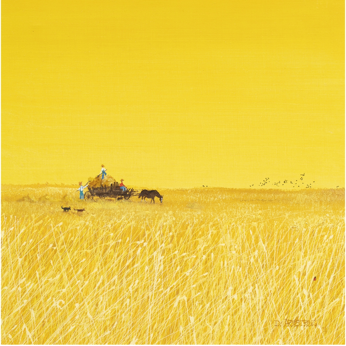 Duane Albert Armstrong | TREE SWING SUMMER AFTERNOON | MutualArt