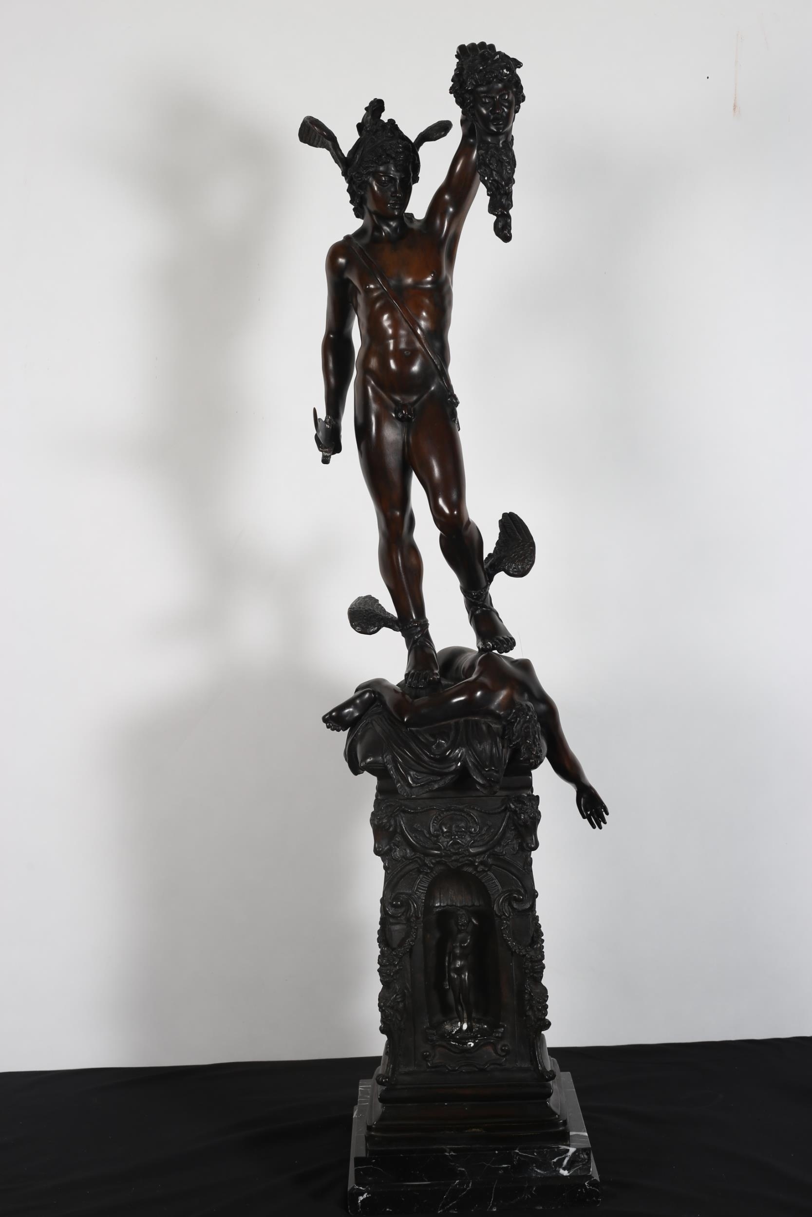 Benvenuto Cellini | A fine bronze figure modelled as Perseus | MutualArt