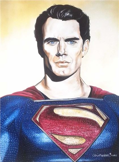 Christopher Burns | Man Of Steel | MutualArt