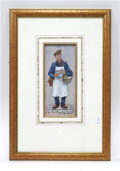 George Cunningham | The Pikelet Man | MutualArt