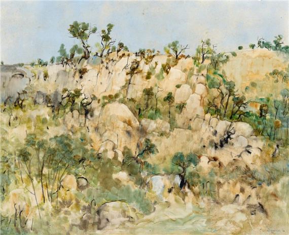 William Boissevain | Landscape (1986) | MutualArt