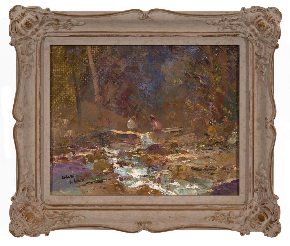 Rubery Bennett | Near the Bubbling Stream | MutualArt