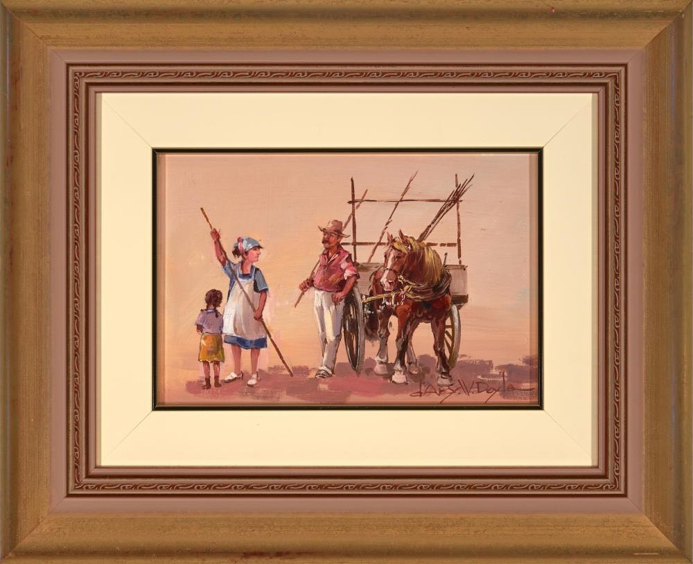 D'Arcy Doyle | Study for the Clothes Prop Salesman | MutualArt