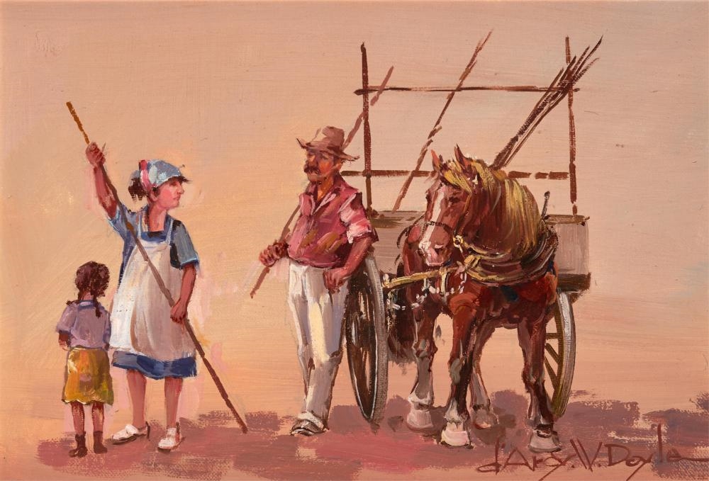 D'Arcy Doyle | Study for the Clothes Prop Salesman | MutualArt