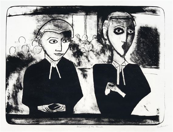 Robert Dickerson | Addressing the Bench | MutualArt