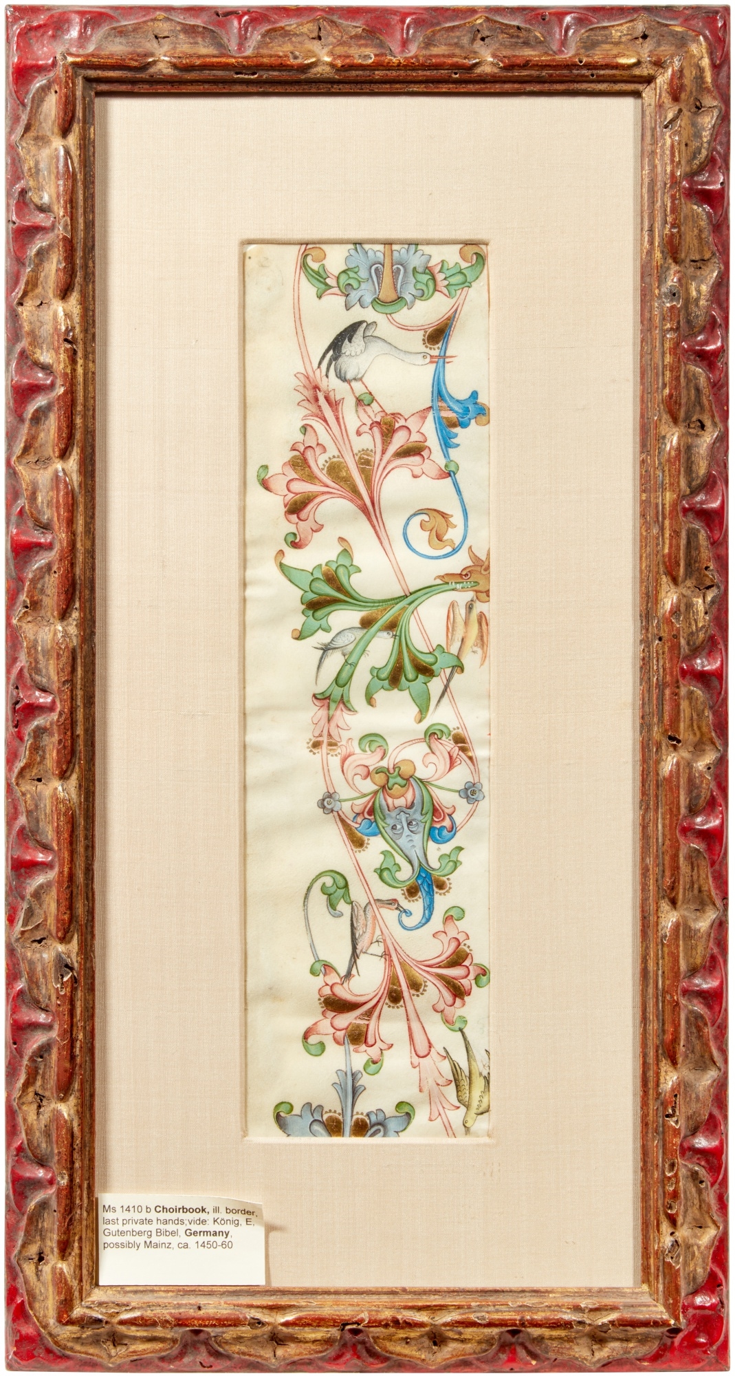 Master of the Playing Cards | TWO ILLUMINATED BORDERS incorporating a ...