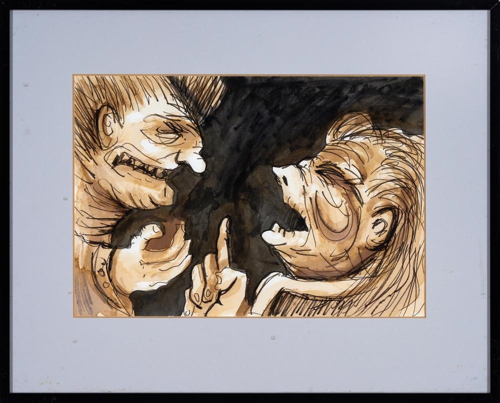 Adam Cullen | Illustrations for Hooky the Cripple | MutualArt