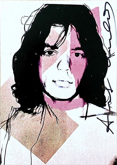 Andy Warhol | Mick Jagger 6 (1975) | MutualArt