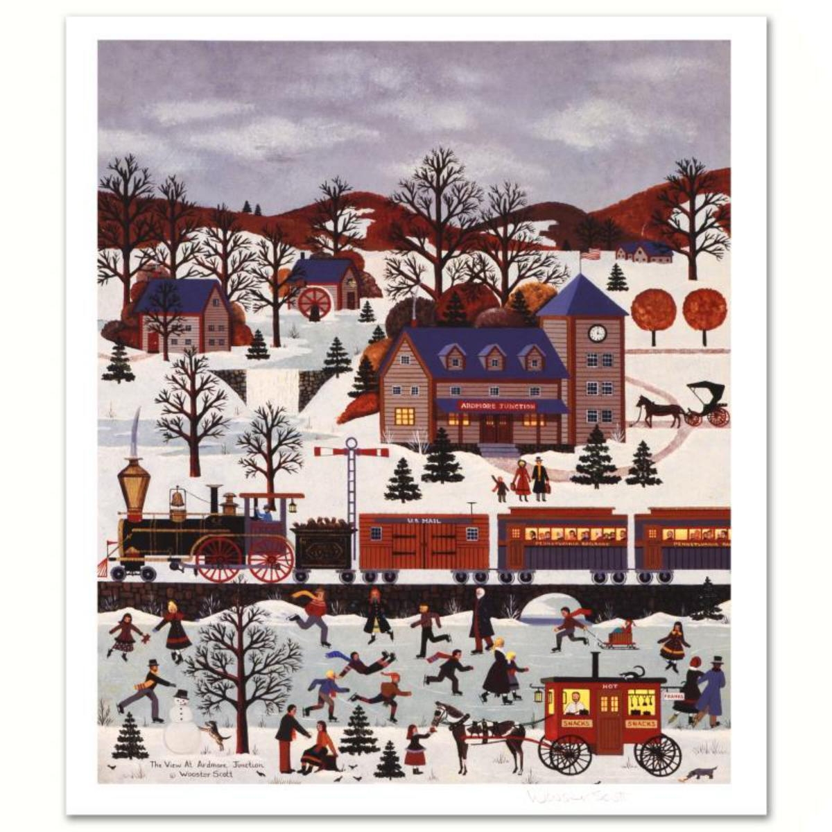 Jane Wooster Scott | The View at Ardmore Junction | MutualArt