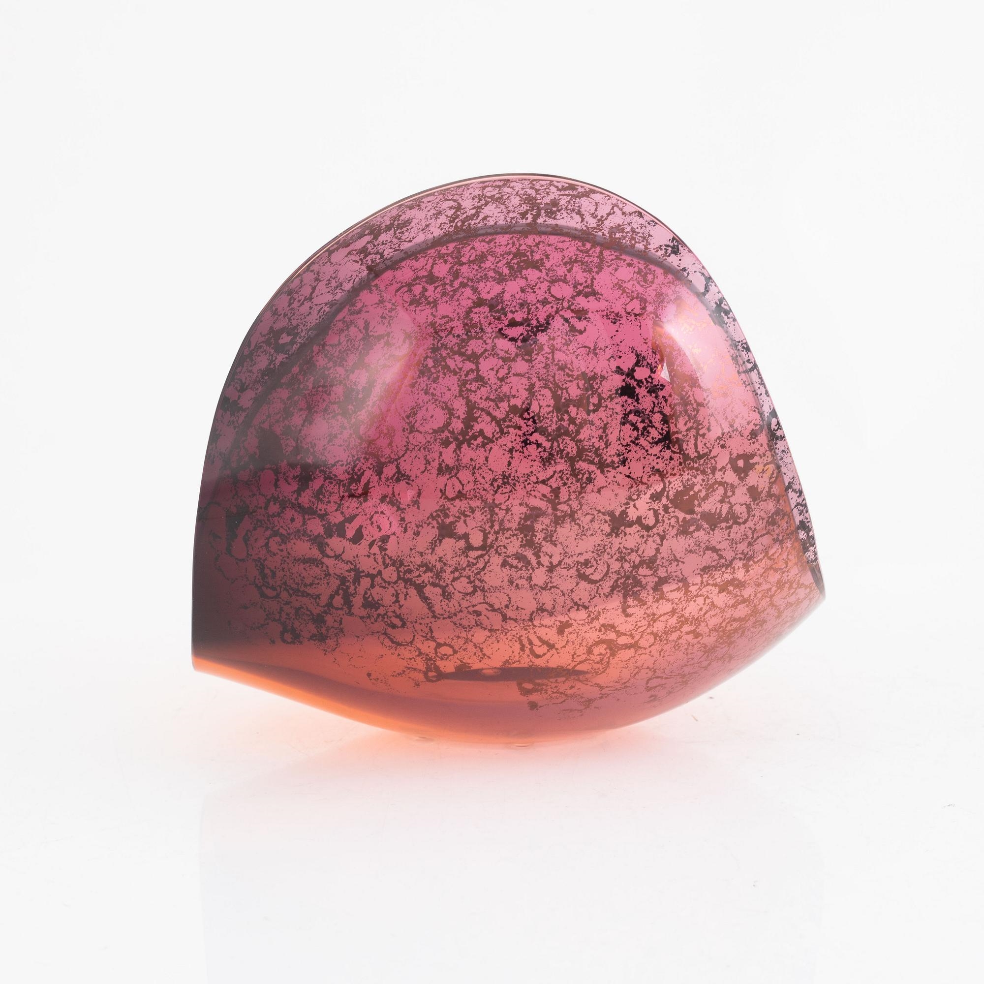 Lena Bergström | a glass sculpture, 'Mars' from the series 'Planets ...