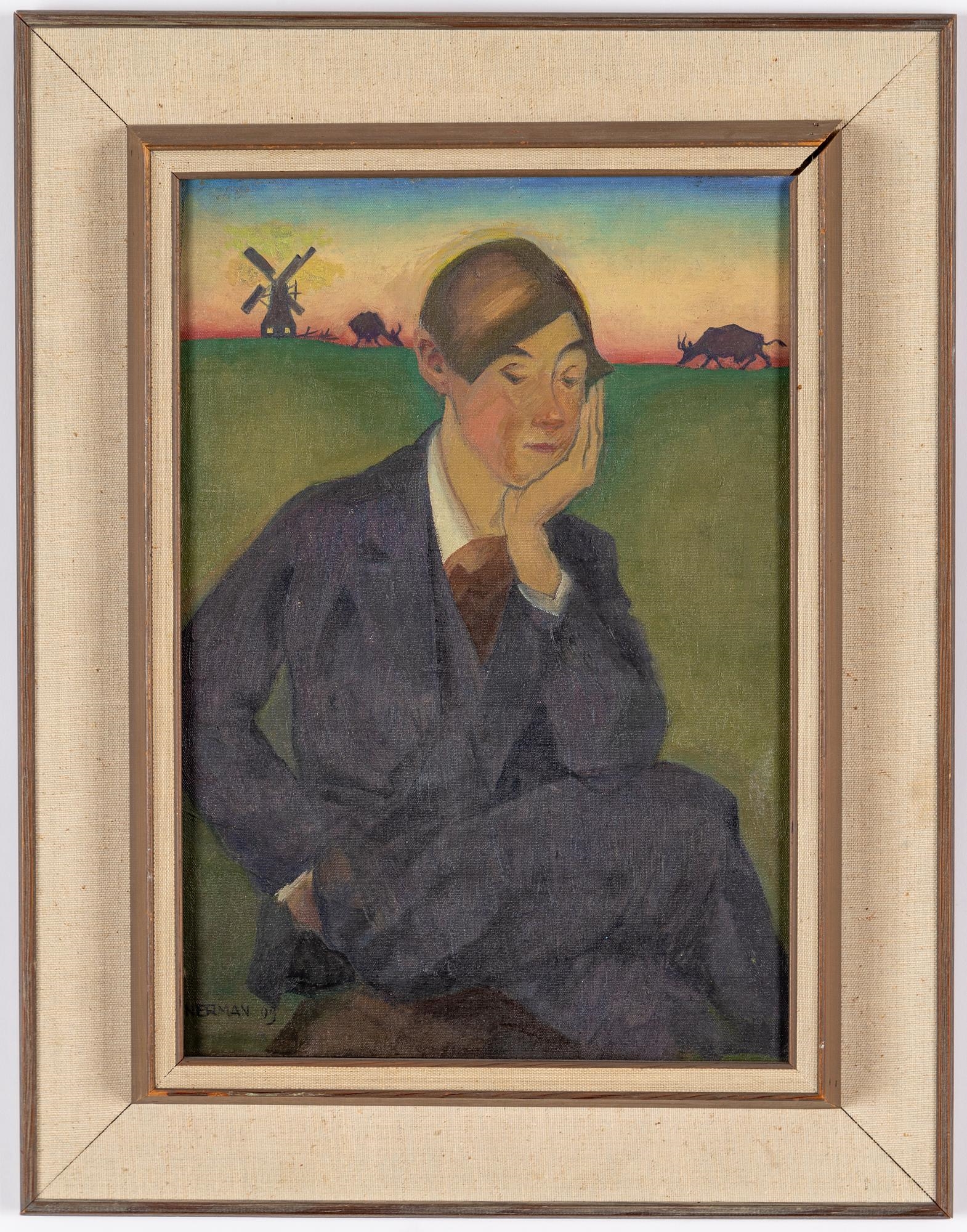 Einar Nerman | Portrait of a Young Man (9) | MutualArt