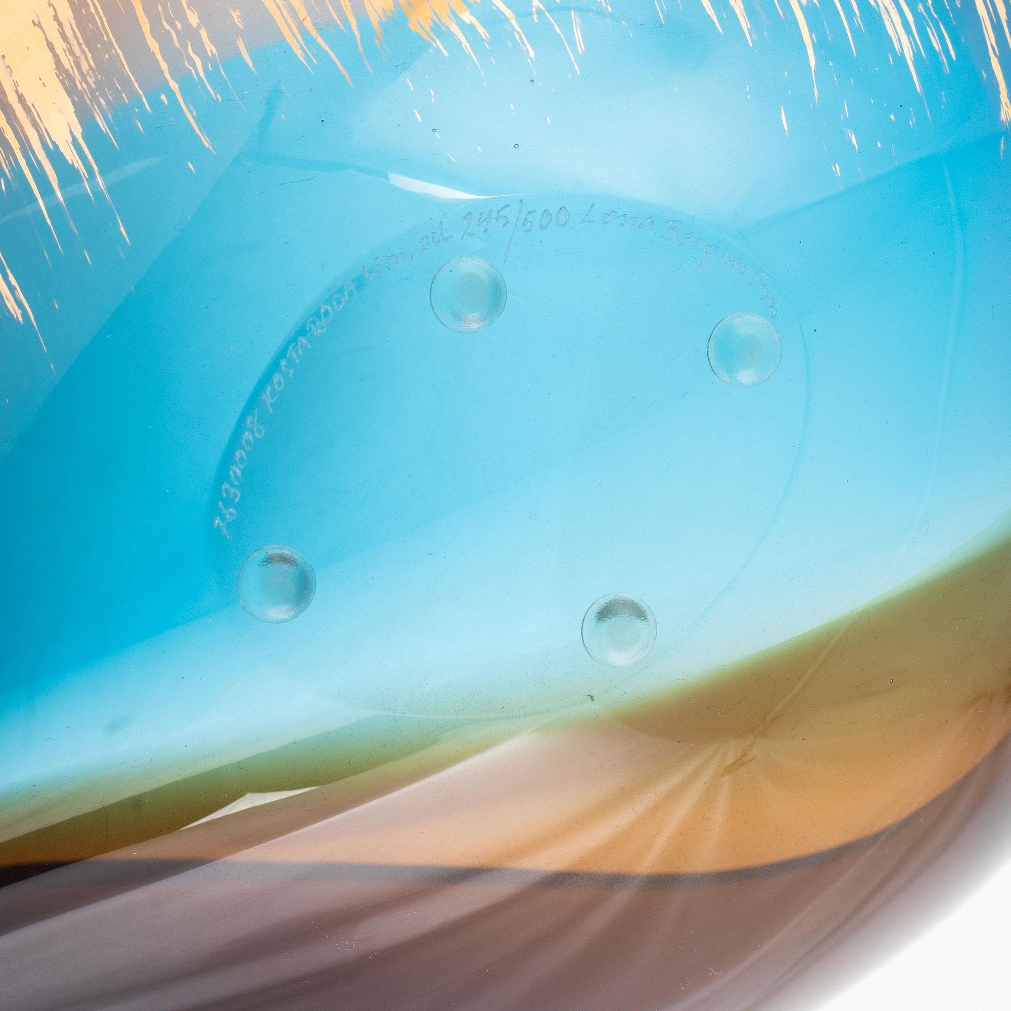 Lena Bergström | a glass sculpture, 'Saturn' from the series 'Planets ...