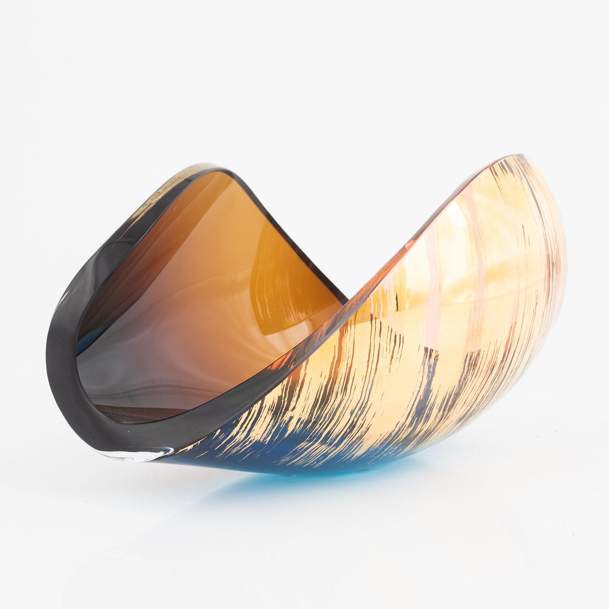 Lena Bergström | a glass sculpture, 'Saturn' from the series 'Planets ...