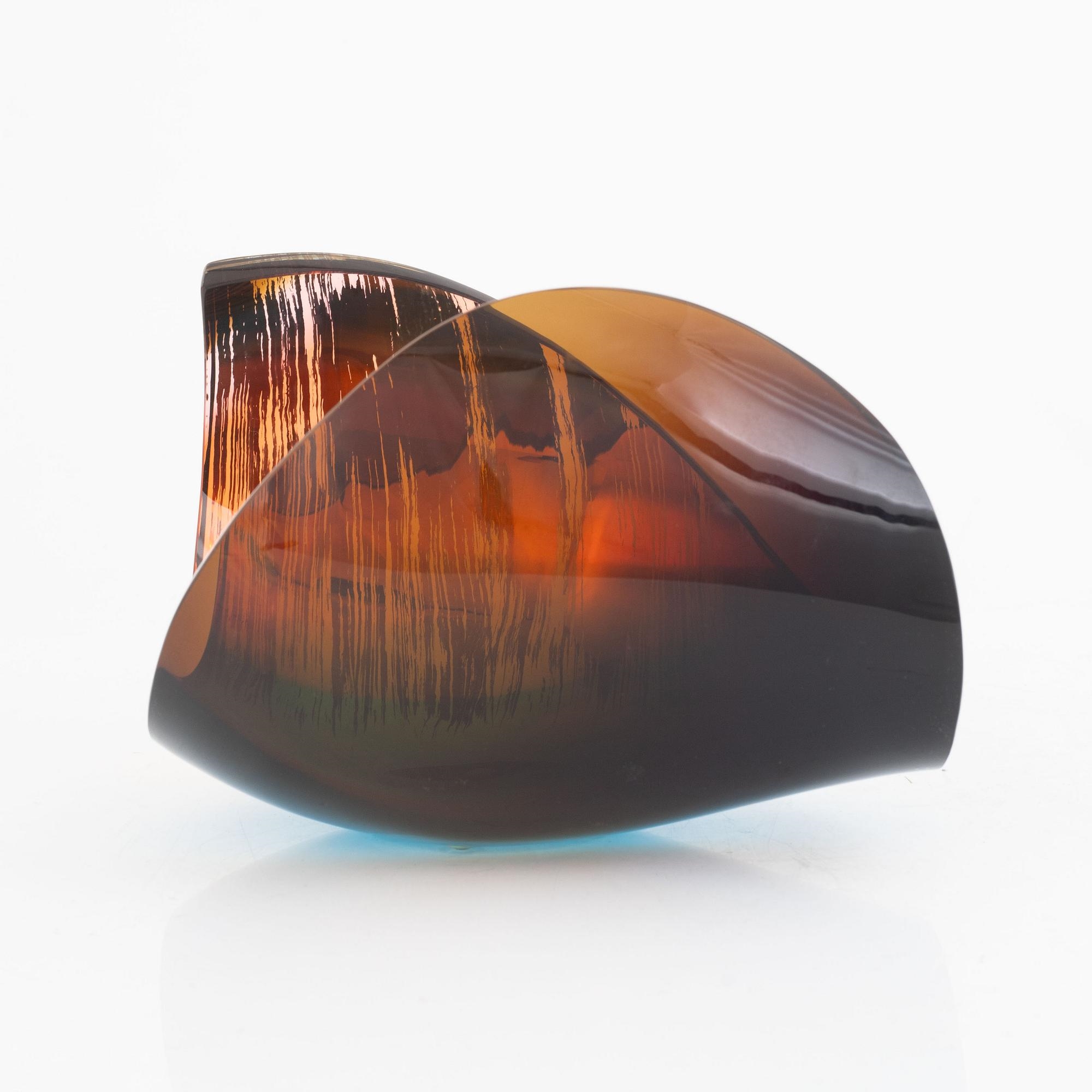 Lena Bergström | a glass sculpture, 'Saturn' from the series 'Planets ...