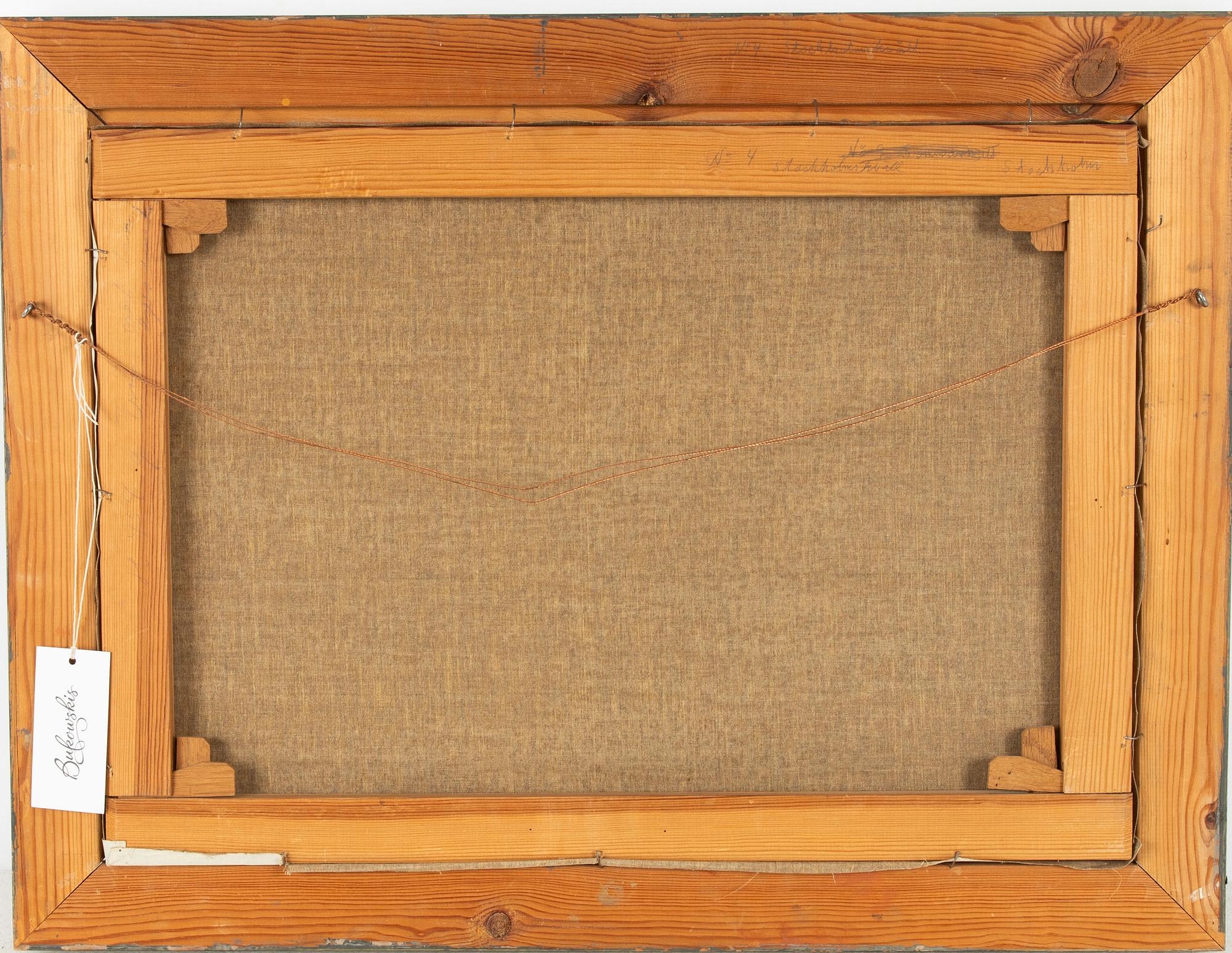 Oskar Bergman | Stockholmskväll (1944) | MutualArt