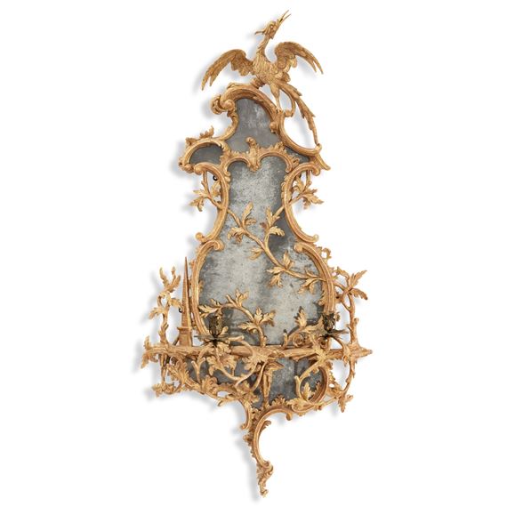 Thomas Johnson | A George III Giltwood Girandole Attributed to Thomas ...
