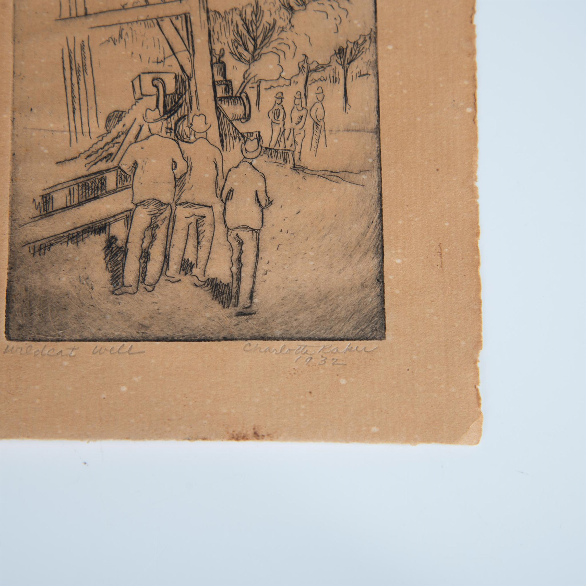 Charlotte Becker | Charlotte Backer Set of 2 Original Etchings on Paper ...