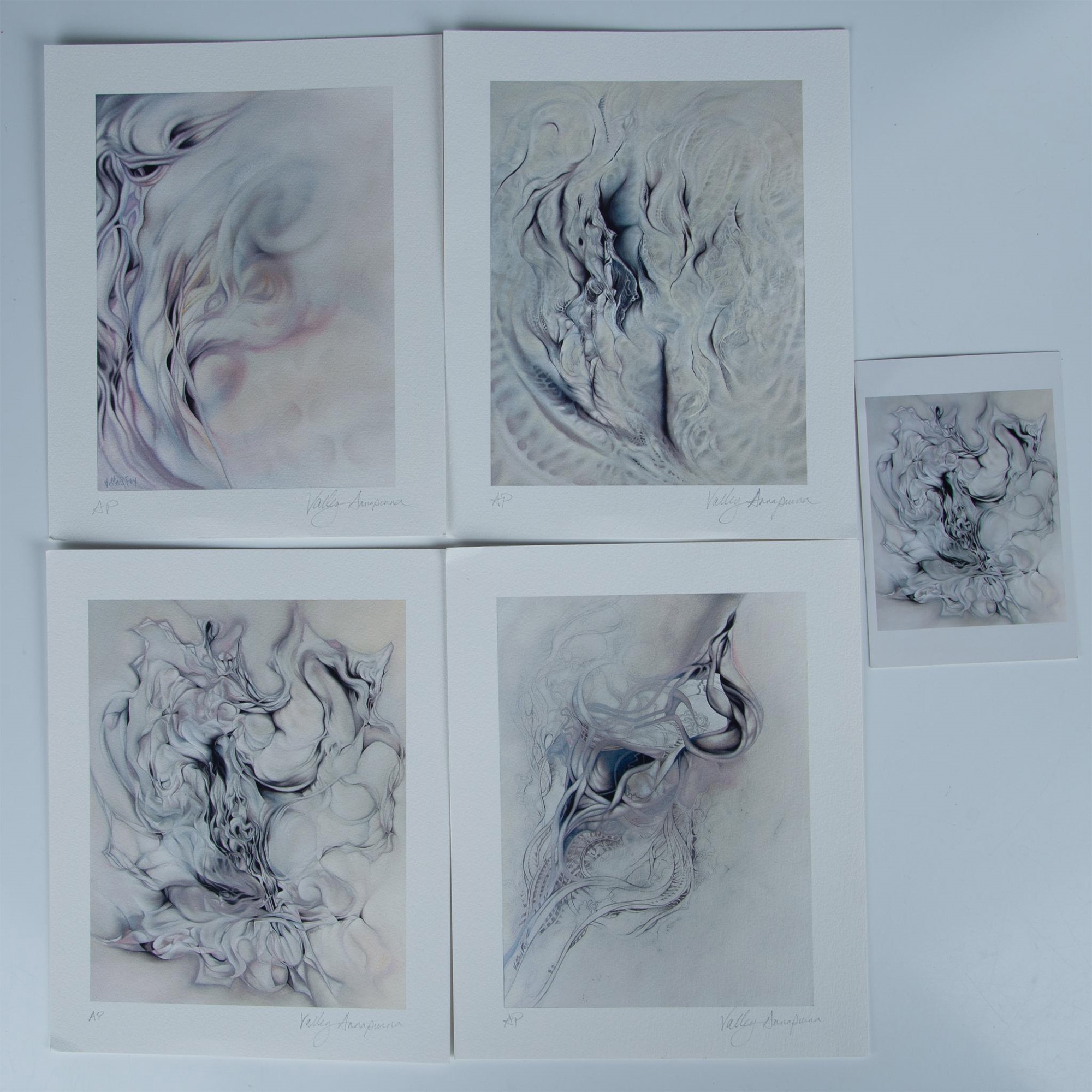 Valley Fox | Valley Fox, Set of 4 Original Abstract Lithographs, Signed ...