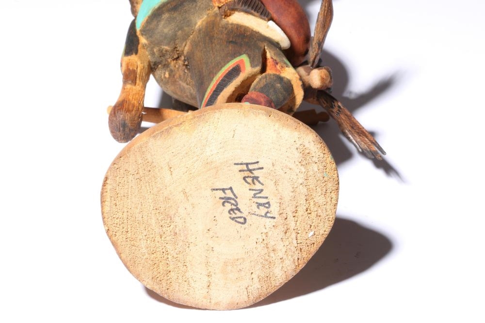 Henry Fred | Blind Mudhead & Paralyzed Kachina by Henry Fred, Hopi ...
