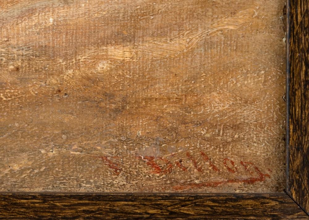 Frank Dillon | Egyptian town gate with numerous figures | MutualArt