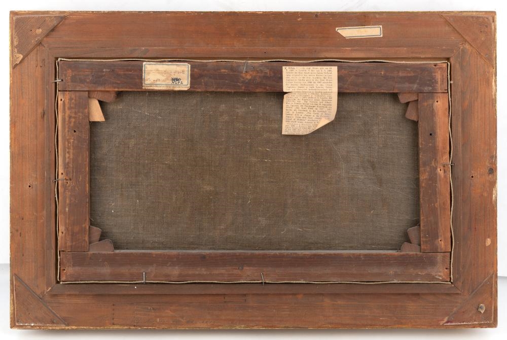 Frank Dillon | Egyptian town gate with numerous figures | MutualArt