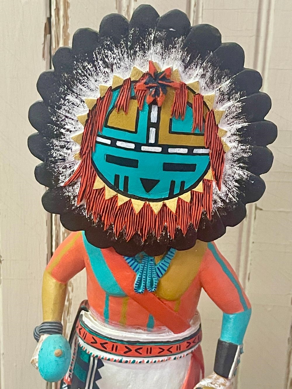 William Kootswatewa | Sun Kachina by William Kootswatewa, Hopi - Award ...