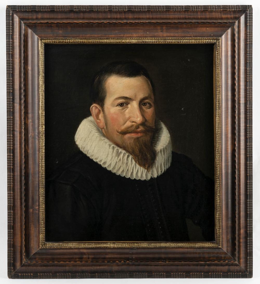 Dutch School, 17th Century | Portrait of a gentleman in a dark dress ...