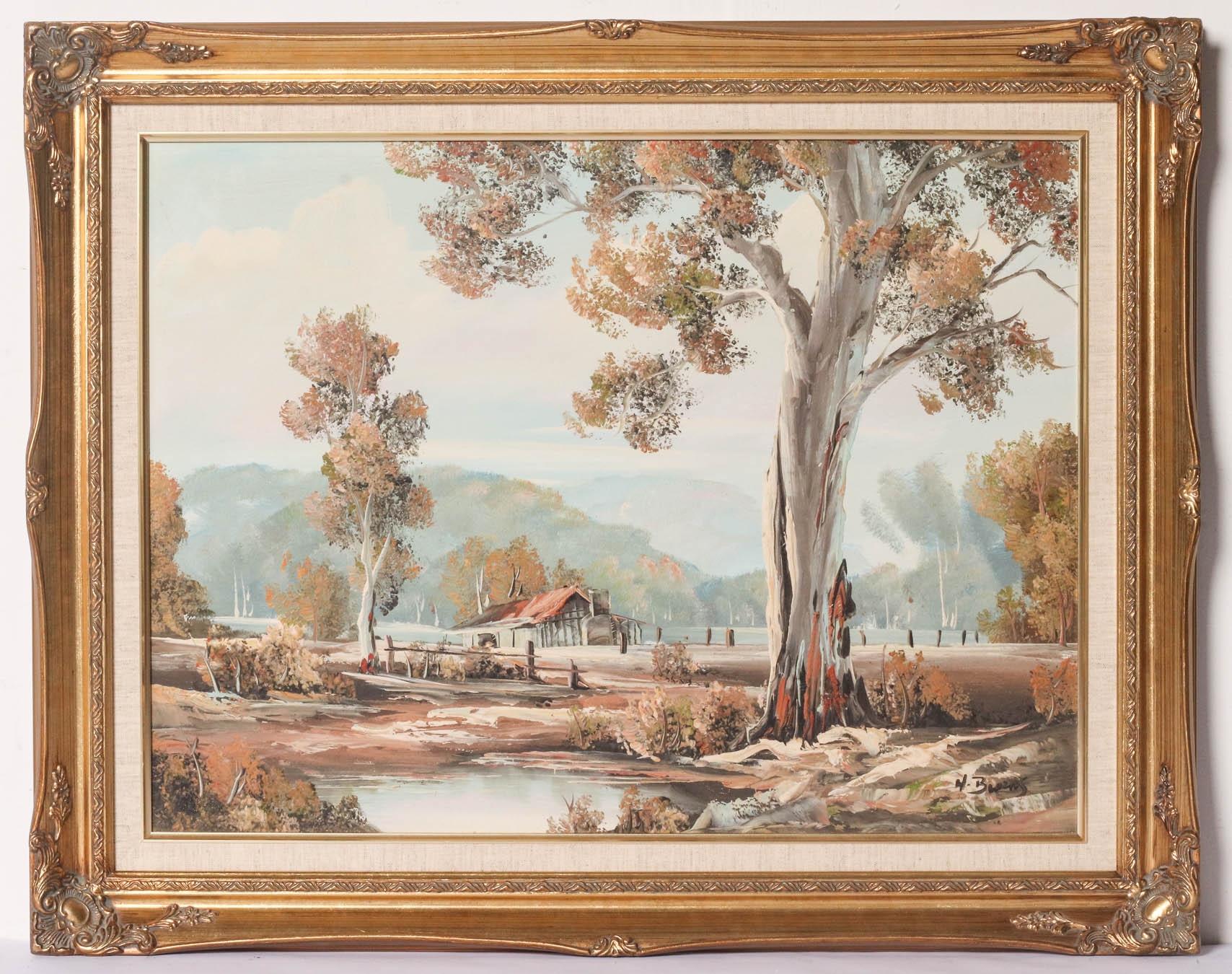 Harry Burns | An Australian bush landscape | MutualArt