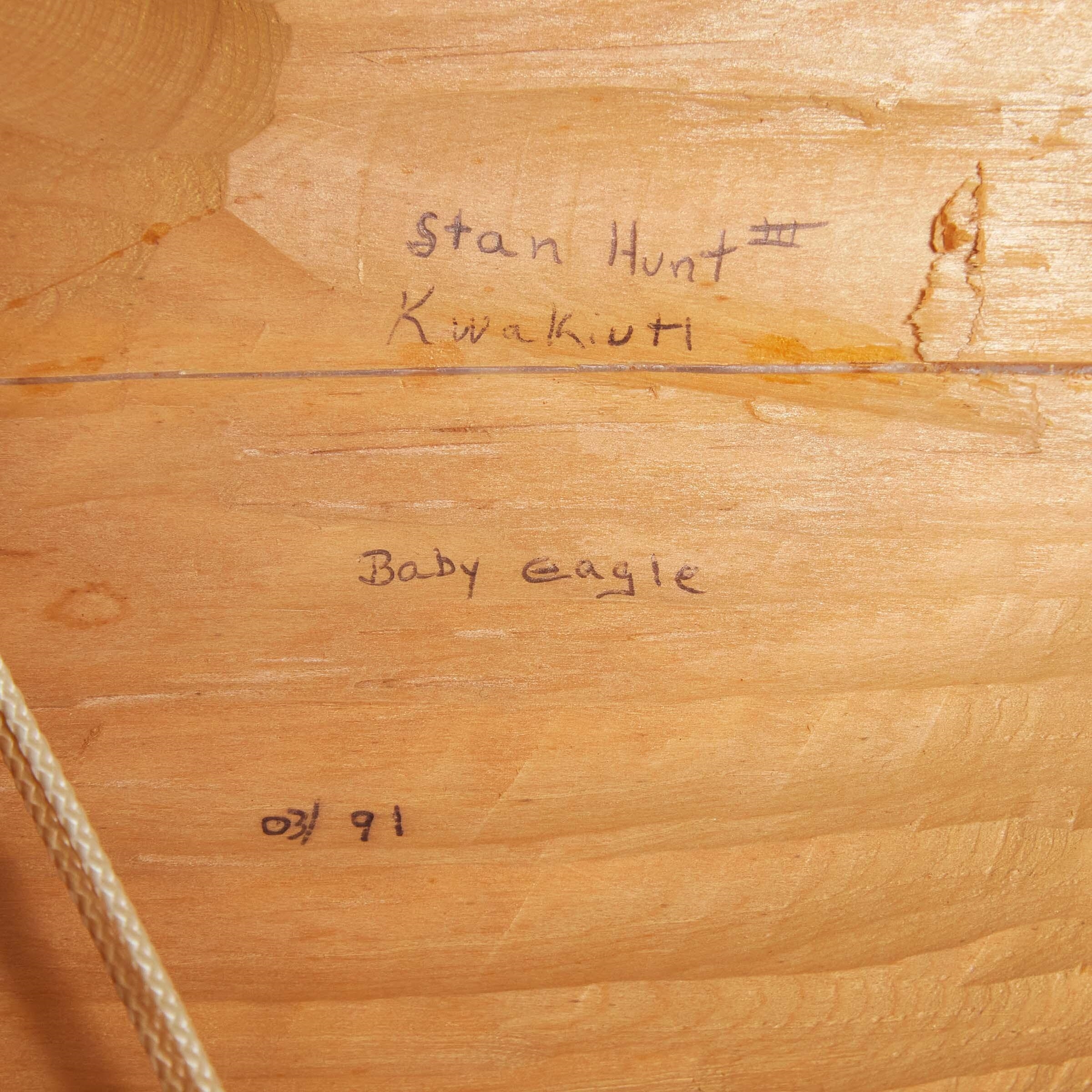 Stanley Clifford Hunt | BABY EAGLE MASK (1991) | MutualArt