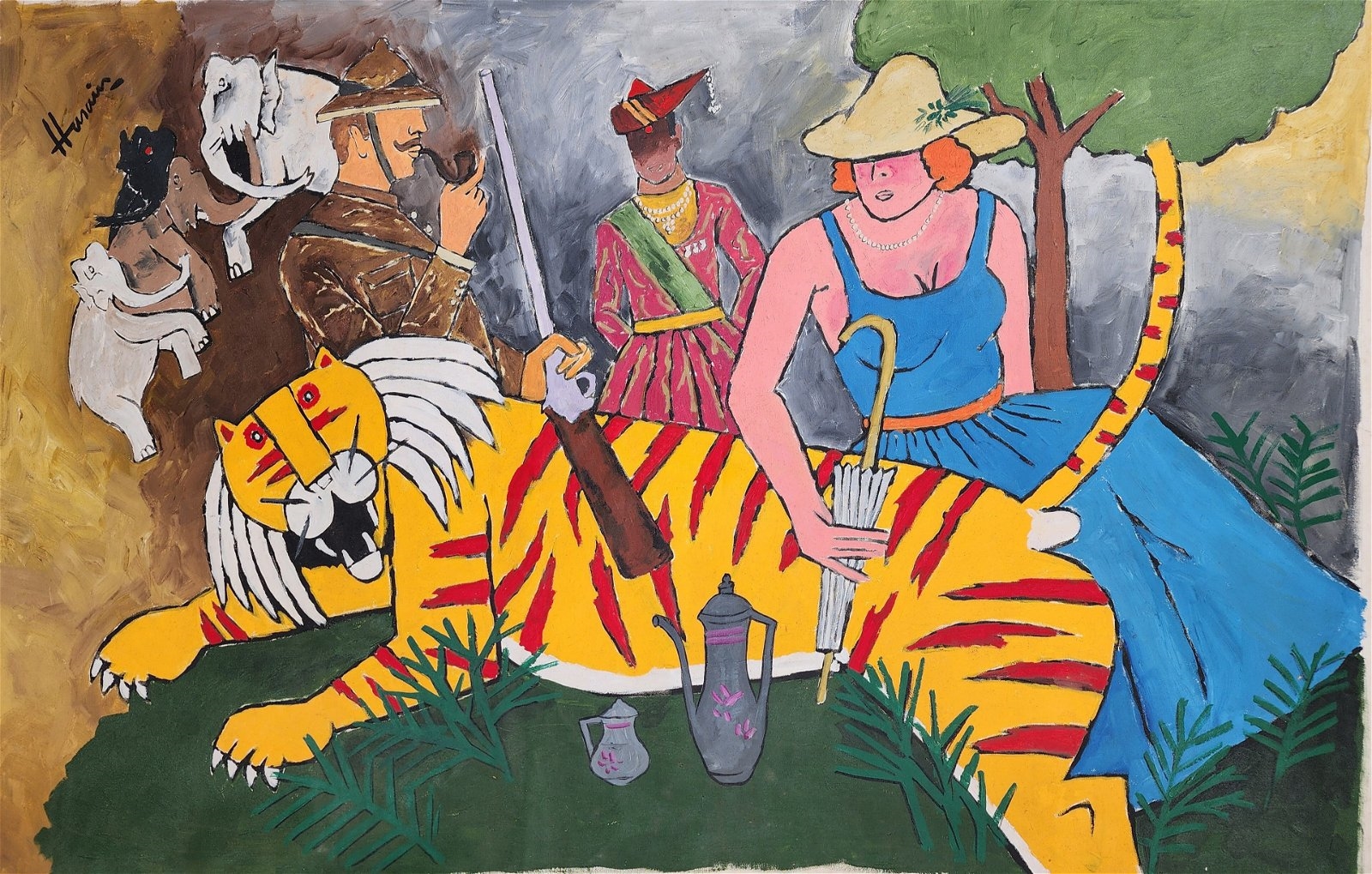 Maqbool Fida Husain | Untitled (1974) | MutualArt