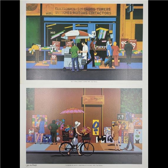 Jon Henry | Pair Of Jon Henry Signed & Numbered Prints 1/250 + 1/250 ...
