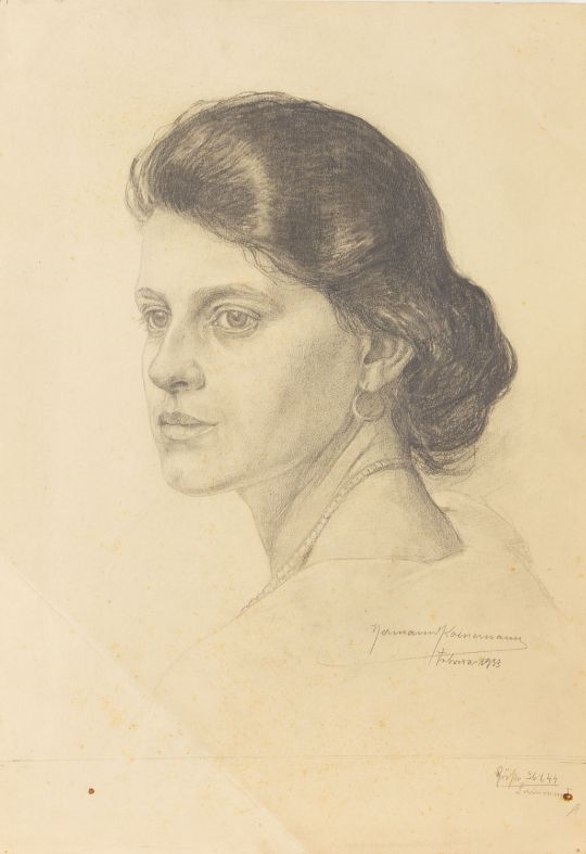 Hermann Koenemann | Portrait Elly Beetz | MutualArt