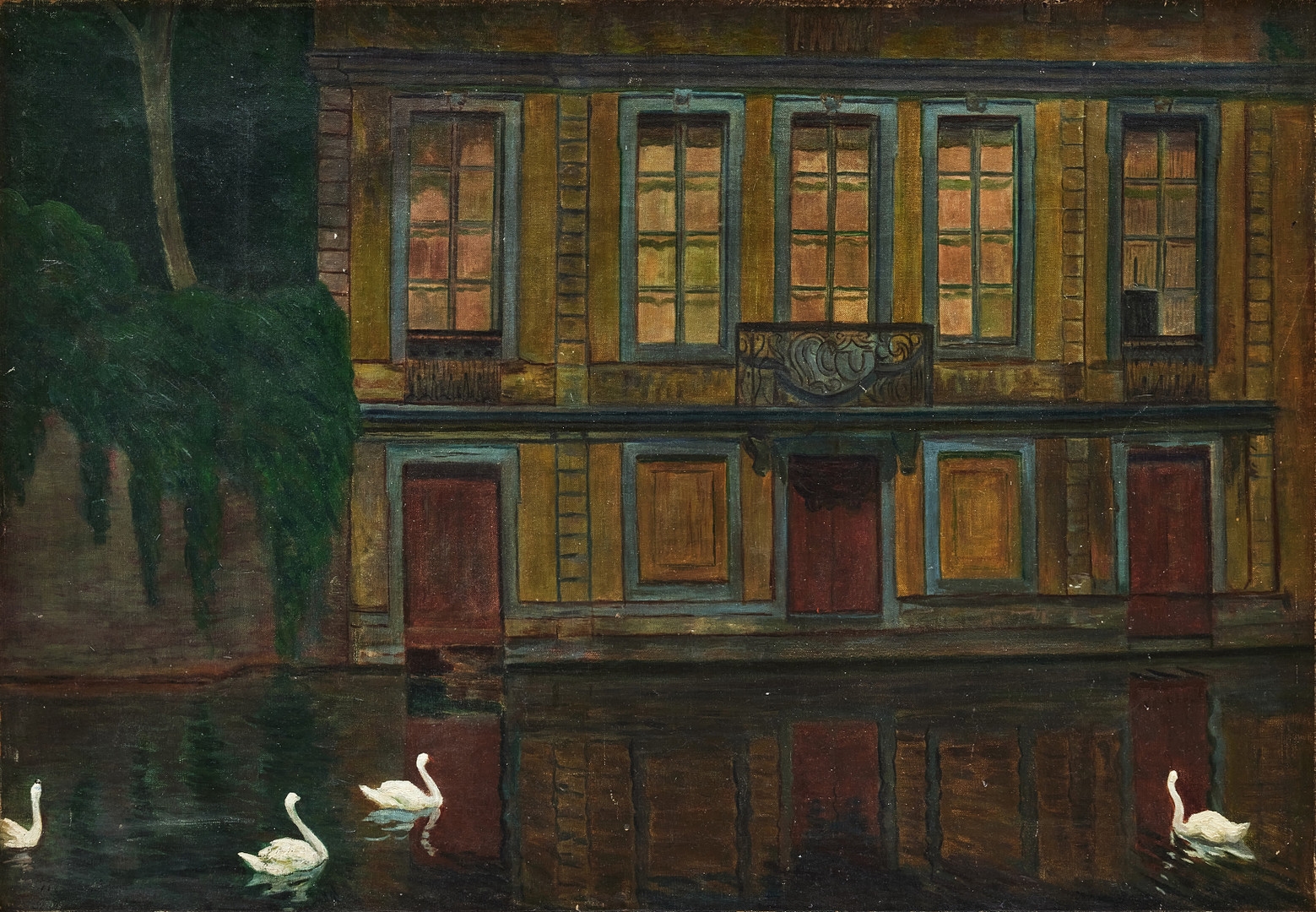 Pelle Swedlund | Det öde huset, Brygge | MutualArt