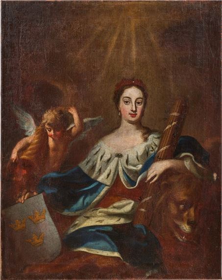 Georg Engelhard Schröder | Allegori av Svea (1700) | MutualArt