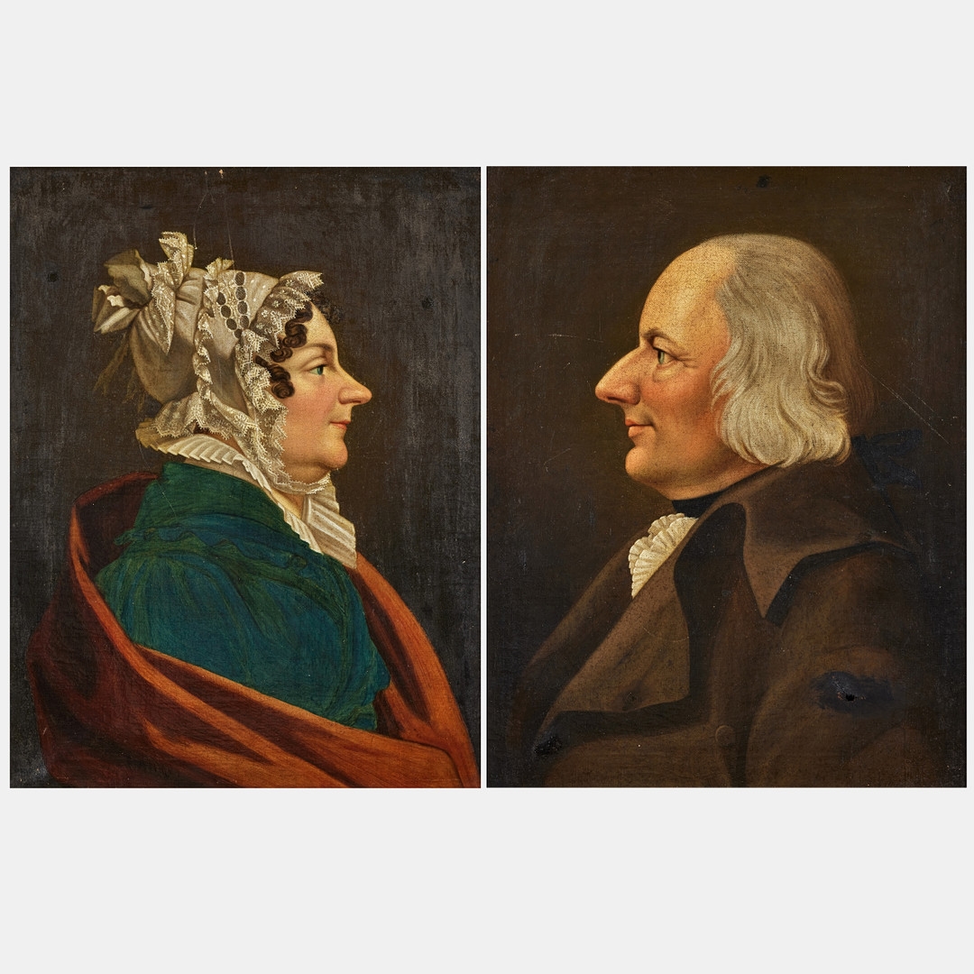 Danish School, 19th Century | Portraits probably depicting Ernst Julius ...