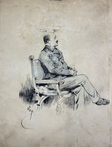 Jacques-Marie Gaston Onfray de Bréville Job | 5 cm (insolate) and ...