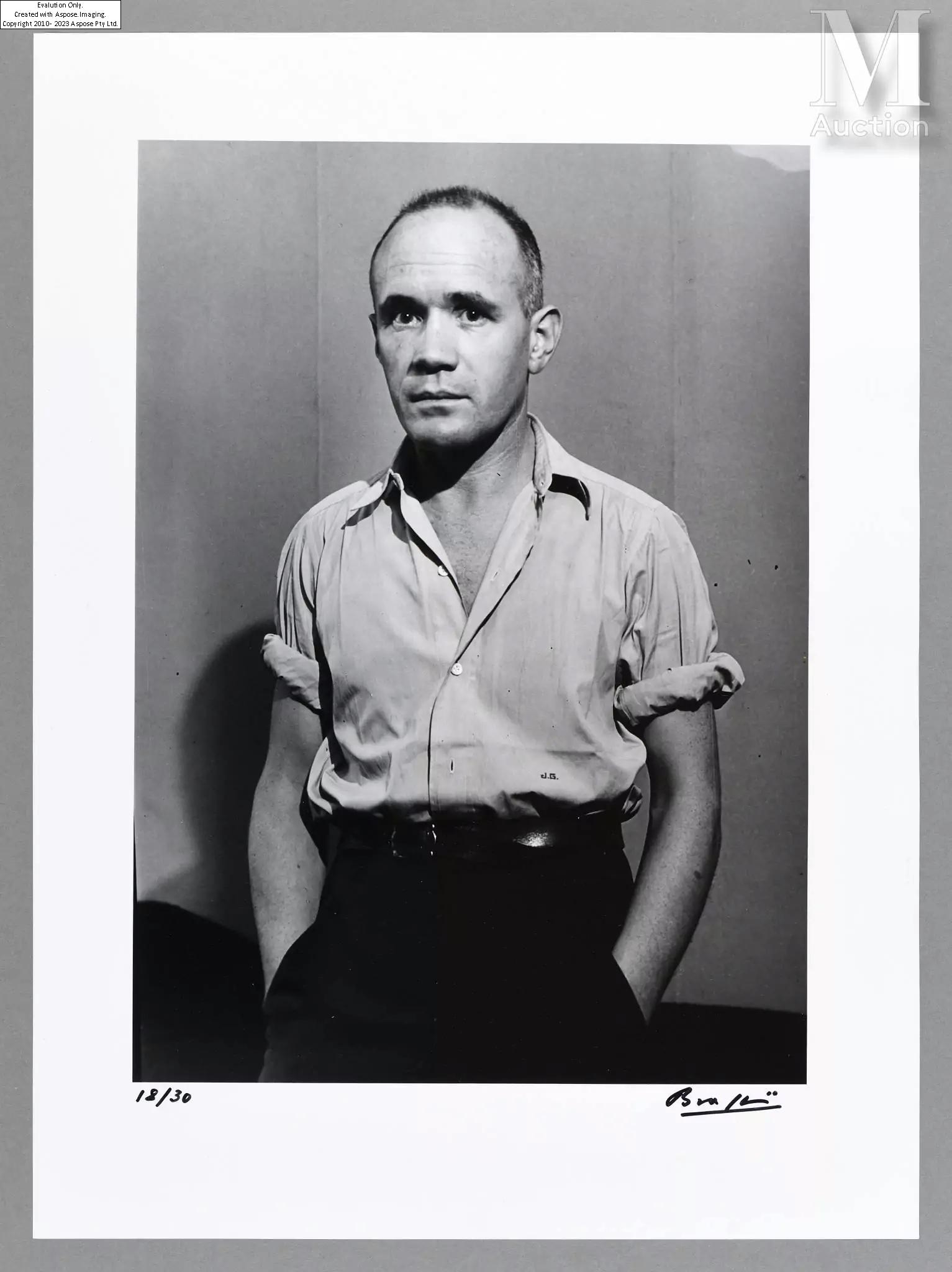 Brassaï | Jean Genet, 1948 (1948) | MutualArt