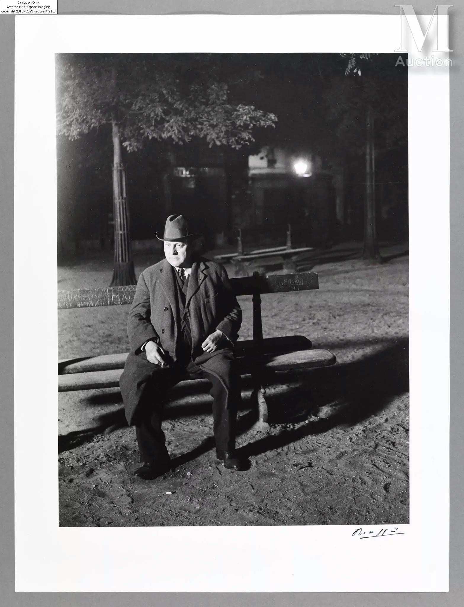 Brassaï | Le poète Léon-Paul Fargue en 1932 (1932) | MutualArt